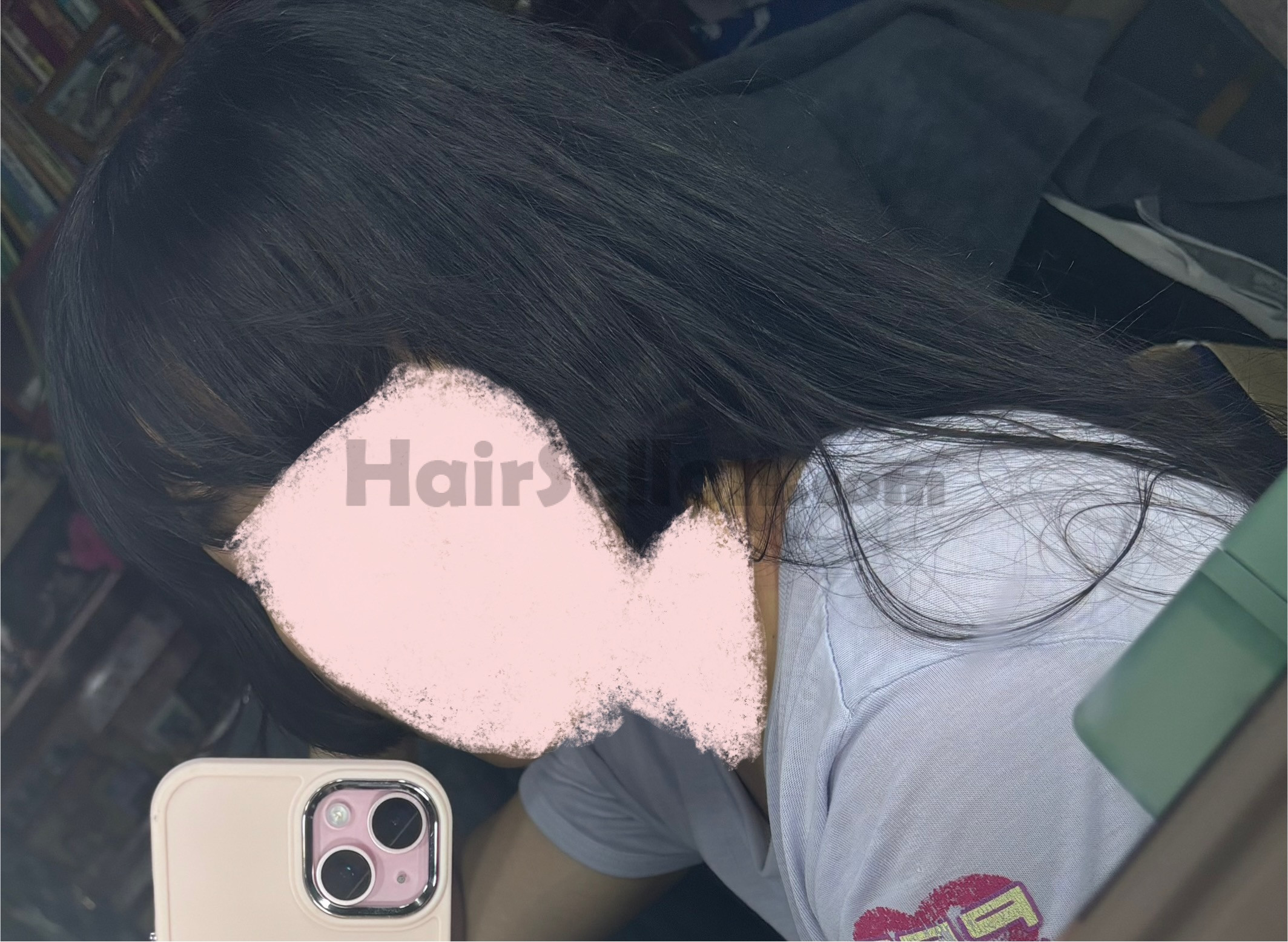 16.5-inch Natural Black Asian Hair - HairSellon