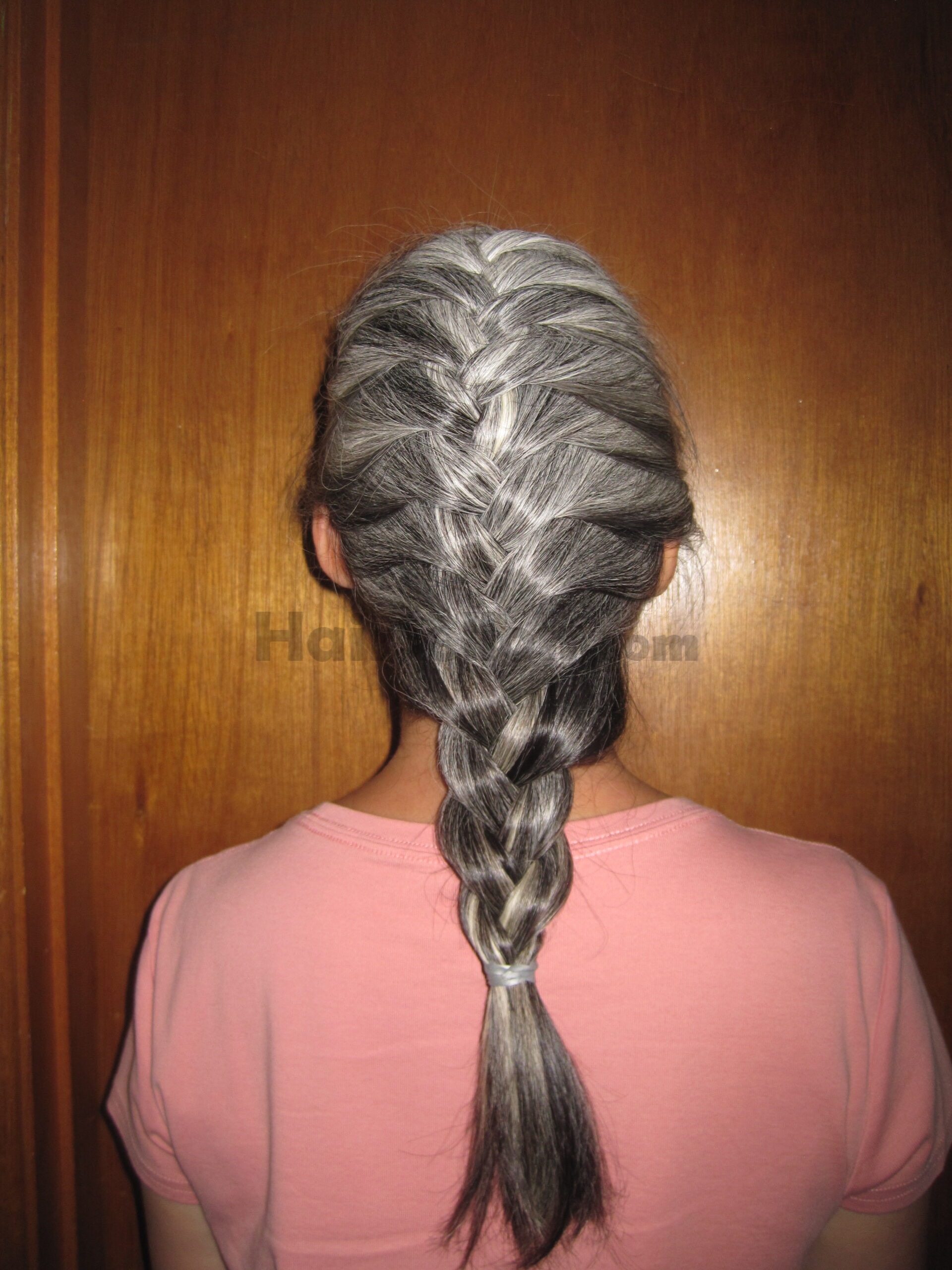 10" Clean, Lush, Virgin Hair with Natural Balayage Grey - HairSellon