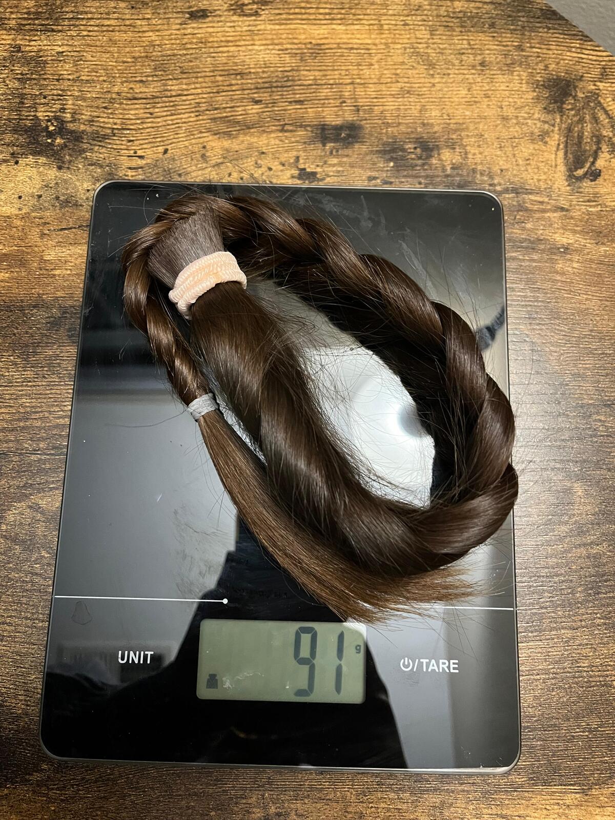 20" Virgin Brown European hair for sale - HairSellon