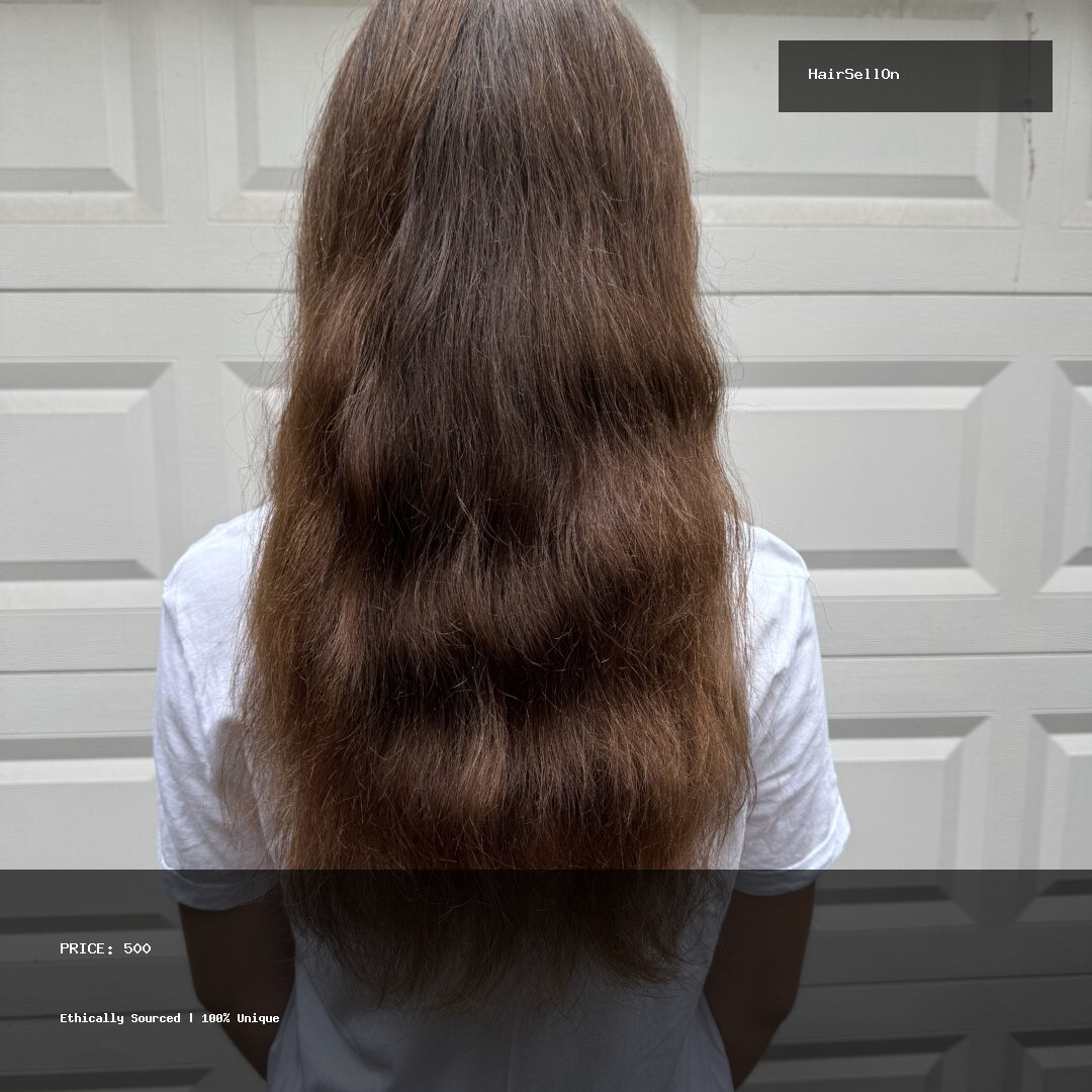 18 inches virgin wavy hair - HairSellon