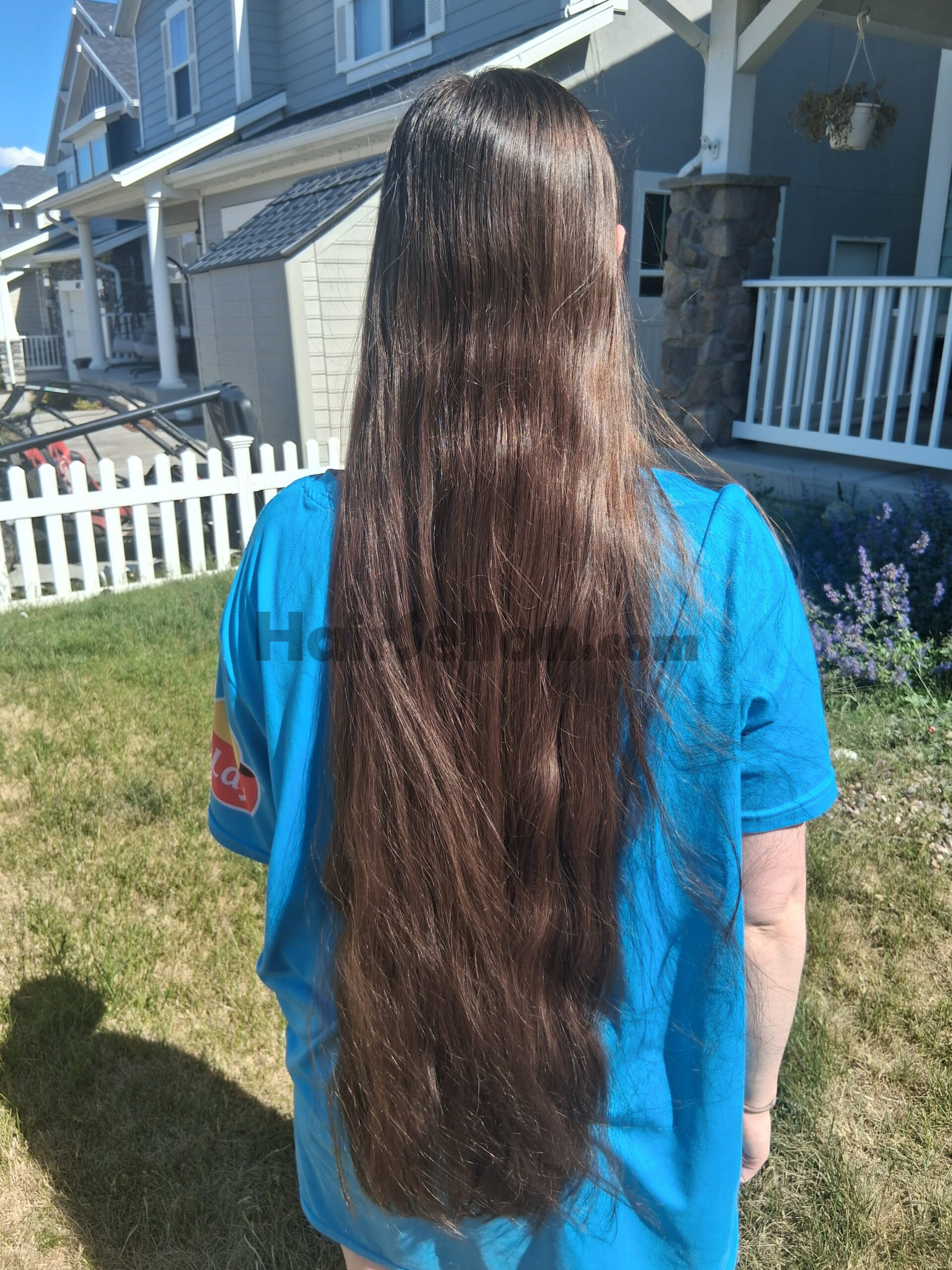 Brown Virgin Hair, 25 Inches - HairSellon